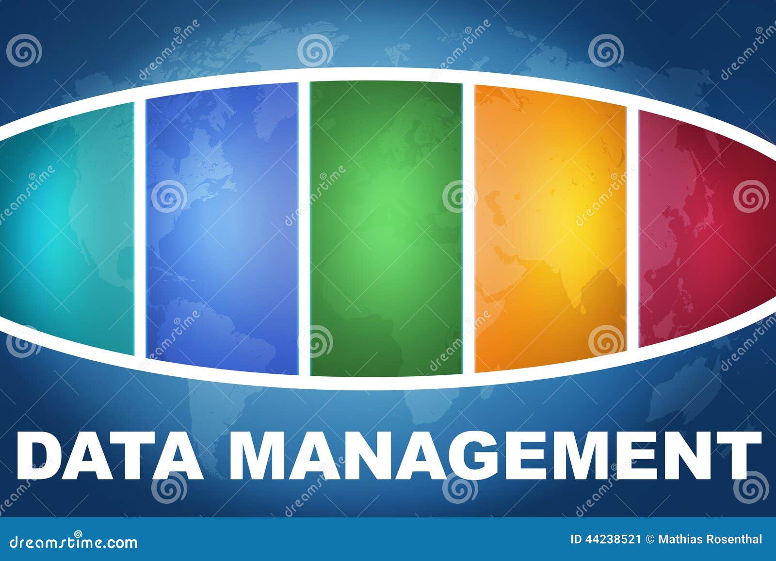 Data Management stock illustration. Illustration of concept - 44238521