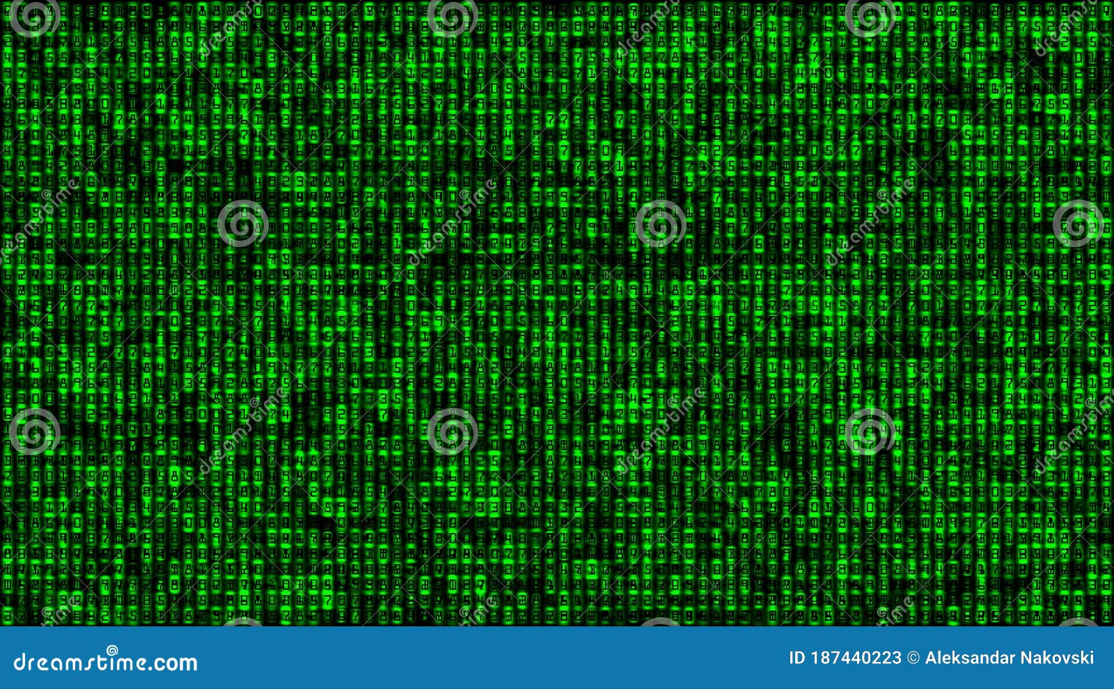 Data Matrix Code, Abstract Background Illustration Stock Illustration ...