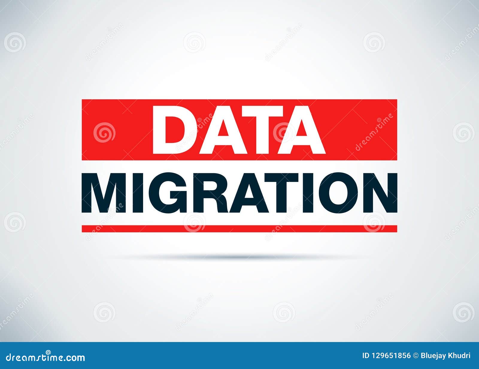 Data Migration Abstract Flat Background Design Illustration Stock ...