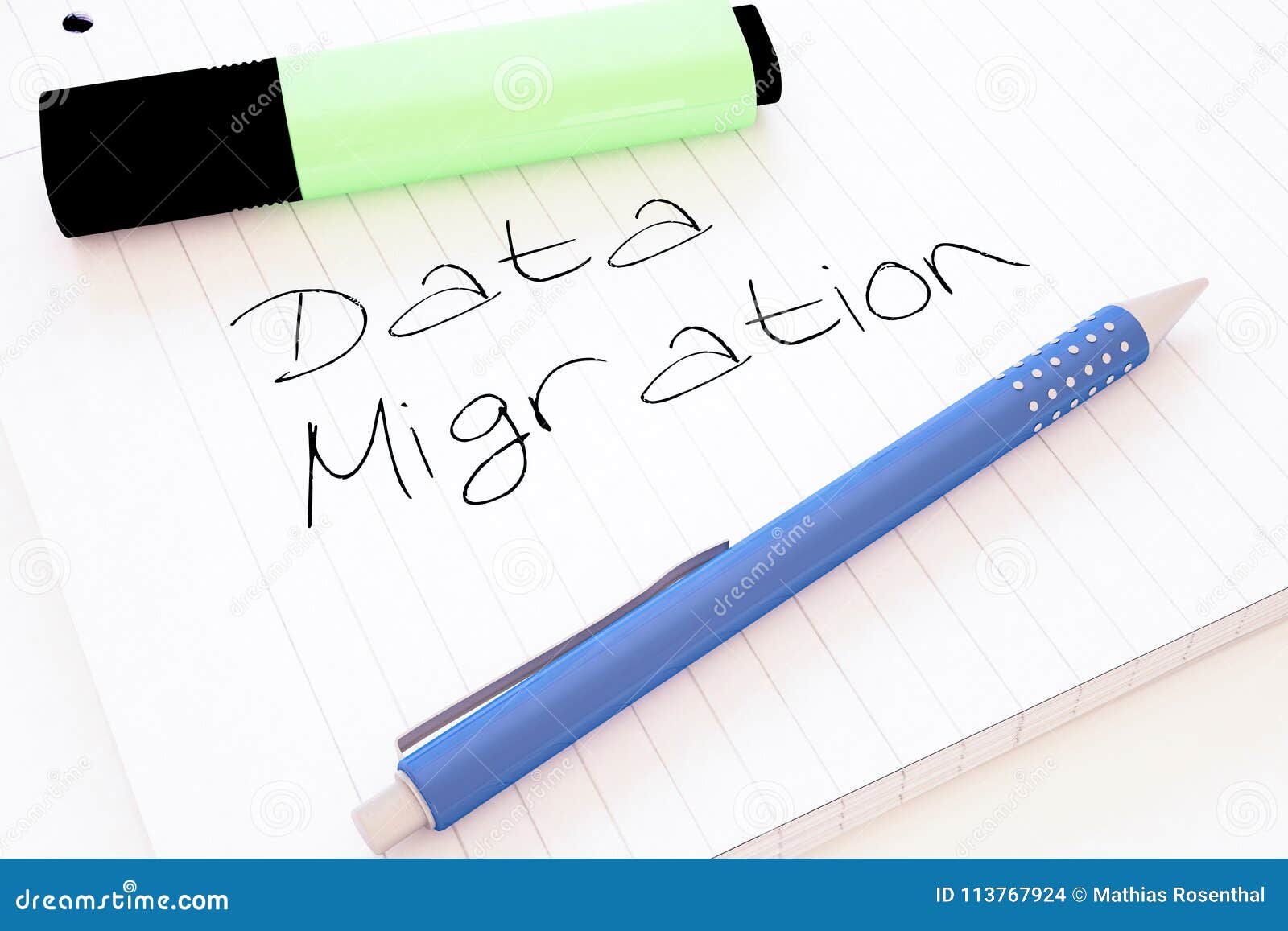 Data Migration stock illustration. Illustration of word - 113767924