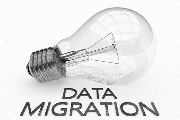 Data Migration stock illustration. Illustration of data - 139708464