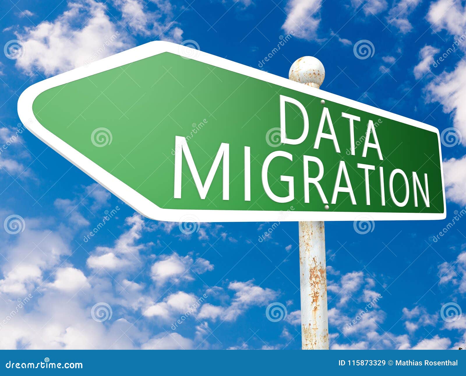 Data Migration stock illustration. Illustration of computer - 115873329