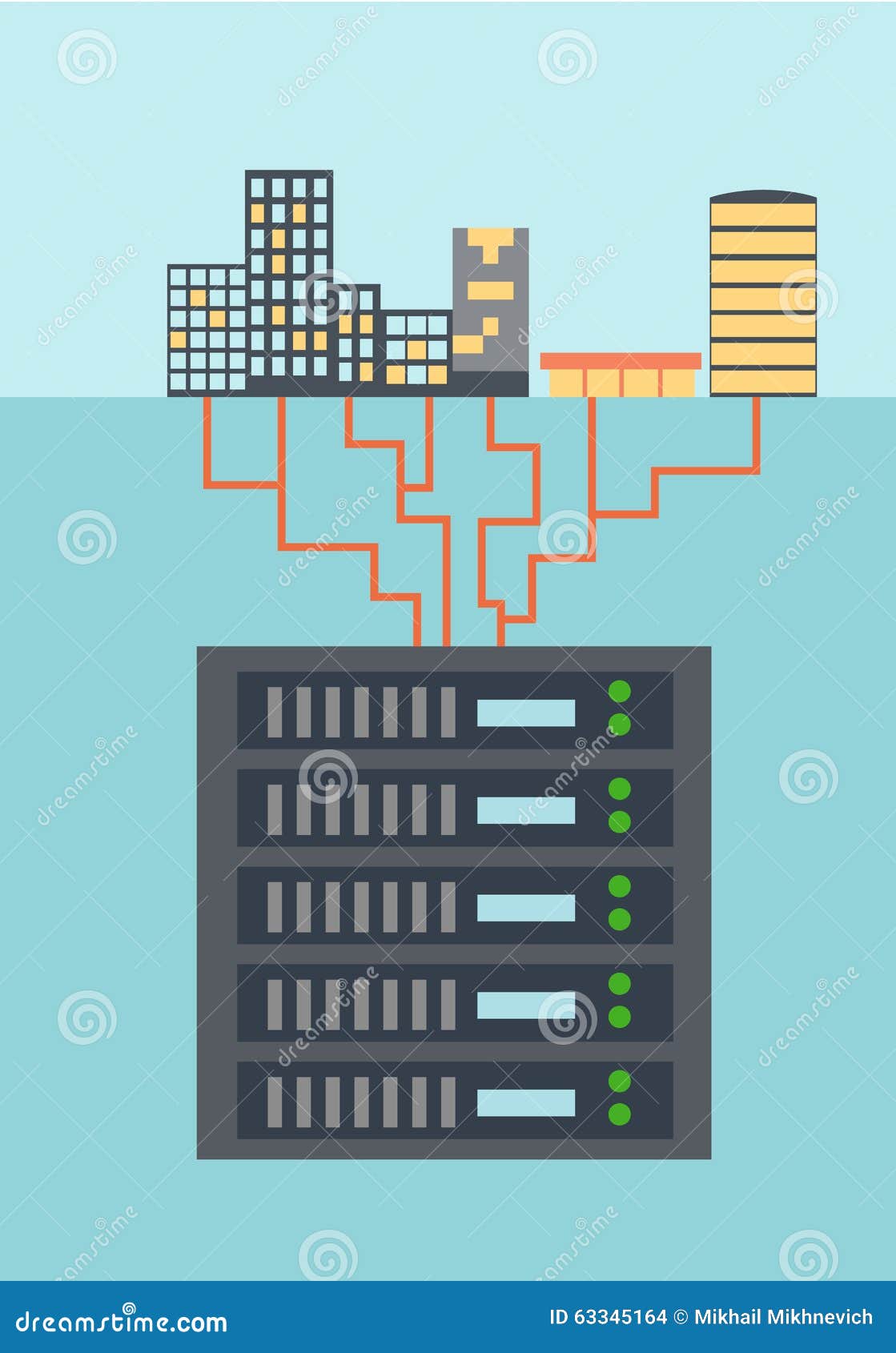 Data mining stock vector. Illustration of data, household - 63345164