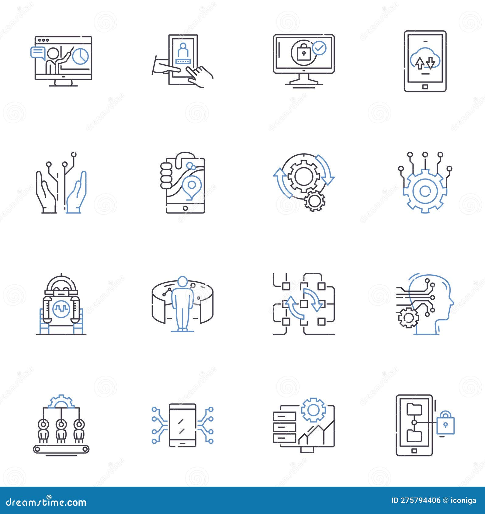 Data Mining Line Icons Collection. Discovery, Analysis, Extraction ... Data Mining Line Icons Collection. Discovery, Analysis, Extraction ...