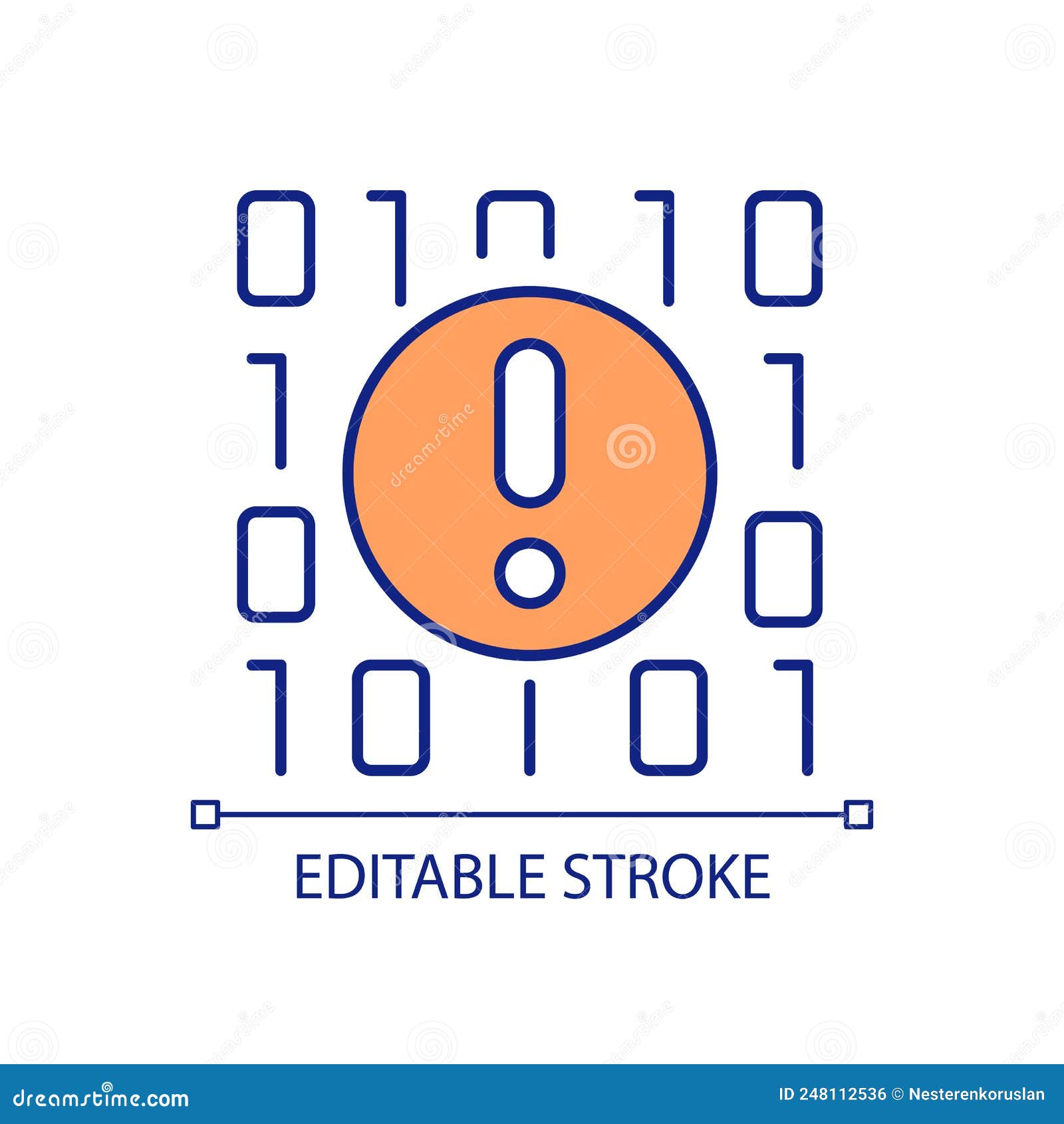 Data Mining Mistakes RGB Color Icon Stock Vector - Illustration of ...