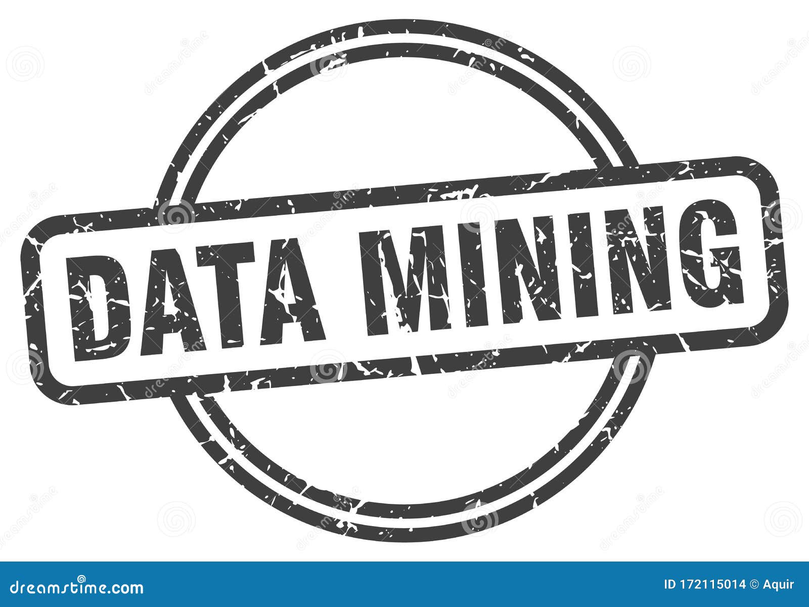 Data Mining Stamp. Data Mining Round Grunge Sign Stock Vector ...