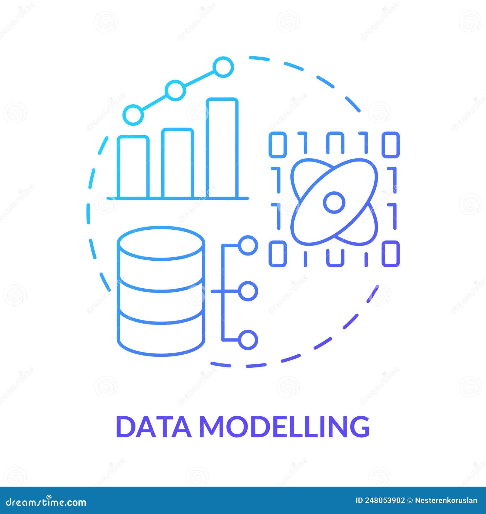Data Modelling Isolated Icon. Simple Element Illustration From ... Data Modelling Isolated Icon. Simple Element Illustration From ...
