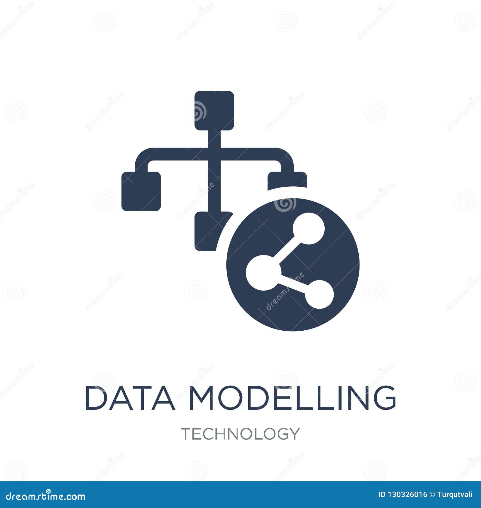 Data Modelling Icon In Trendy Design Style. Data Modelling Icon ... Data Modelling Icon In Trendy Design Style. Data Modelling Icon ...