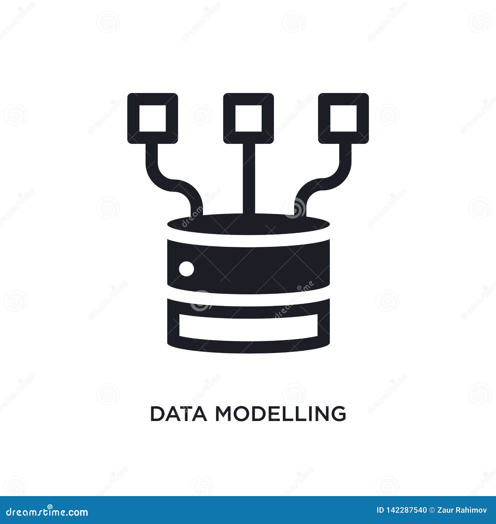 Data Modelling Isolated Icon. Simple Element Illustration From ... Data Modelling Isolated Icon. Simple Element Illustration From ...