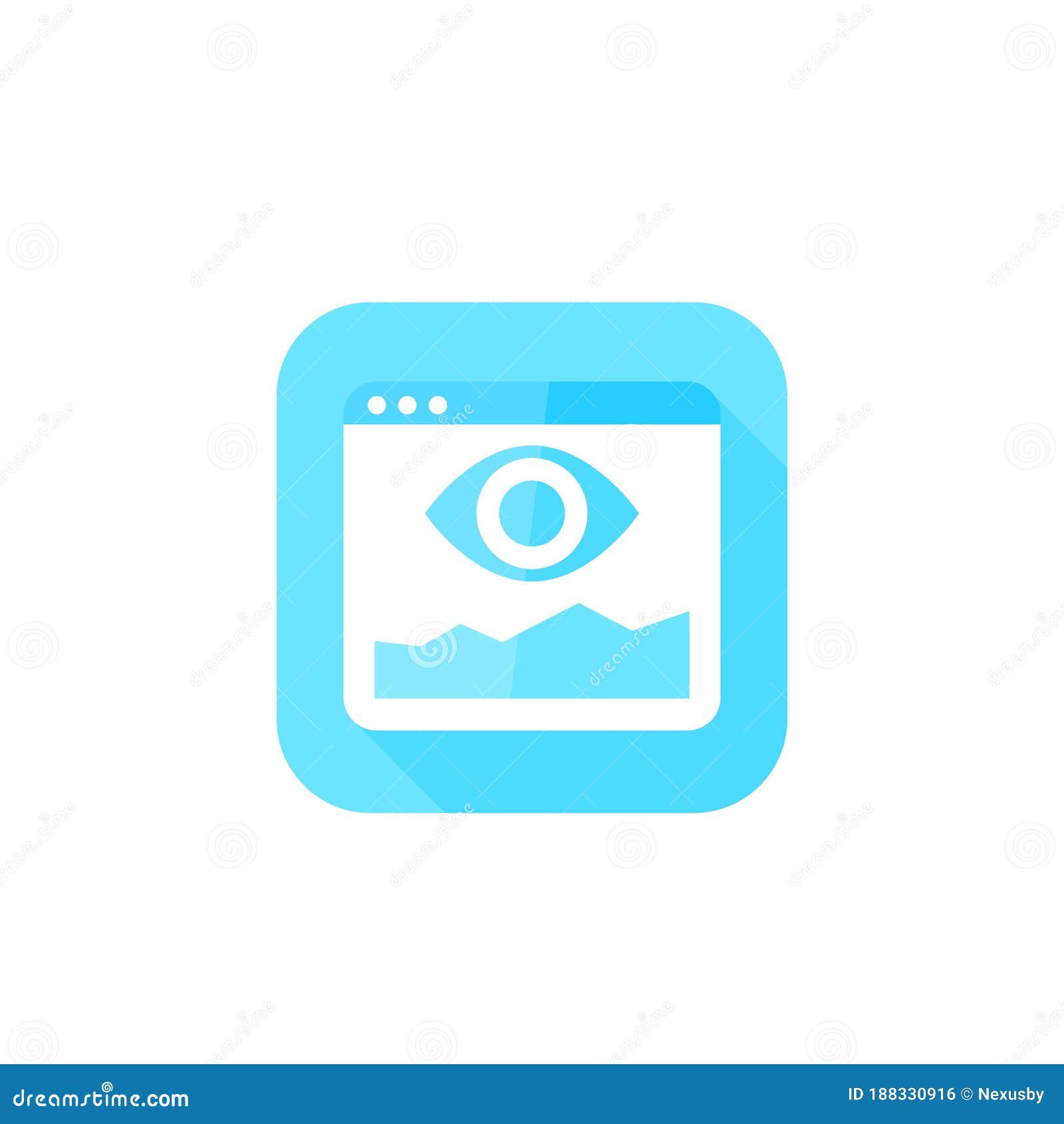 Data Monitoring System Vector Icon Stock Vector - Illustration of ...