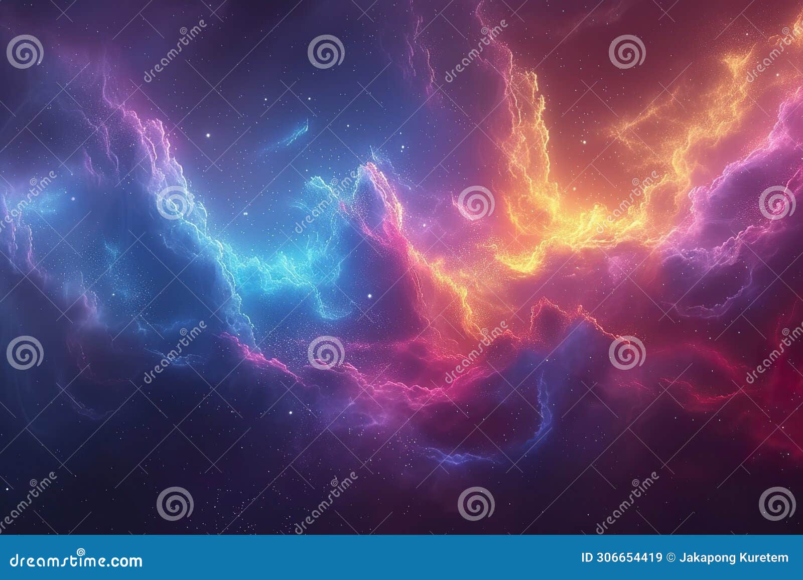 A Data Network of Cube, Connected a Small Neural Network. Stock Image ...