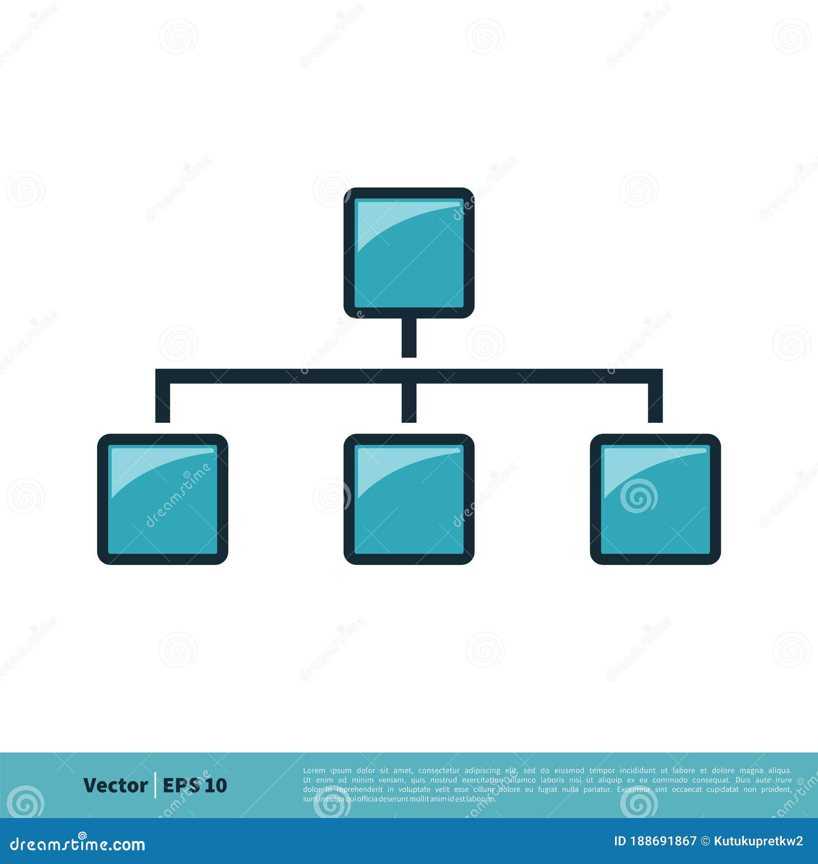 Data Network Diagram Icon Vector Logo Template Illustration Design ...
