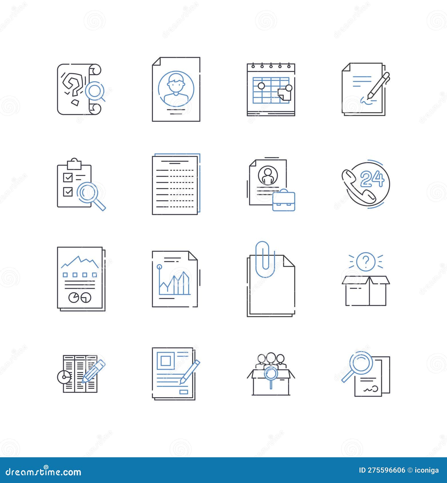 Data Organization Line Icons Collection. Categorization, Classification ... Data Organization Line Icons Collection. Categorization, Classification ...