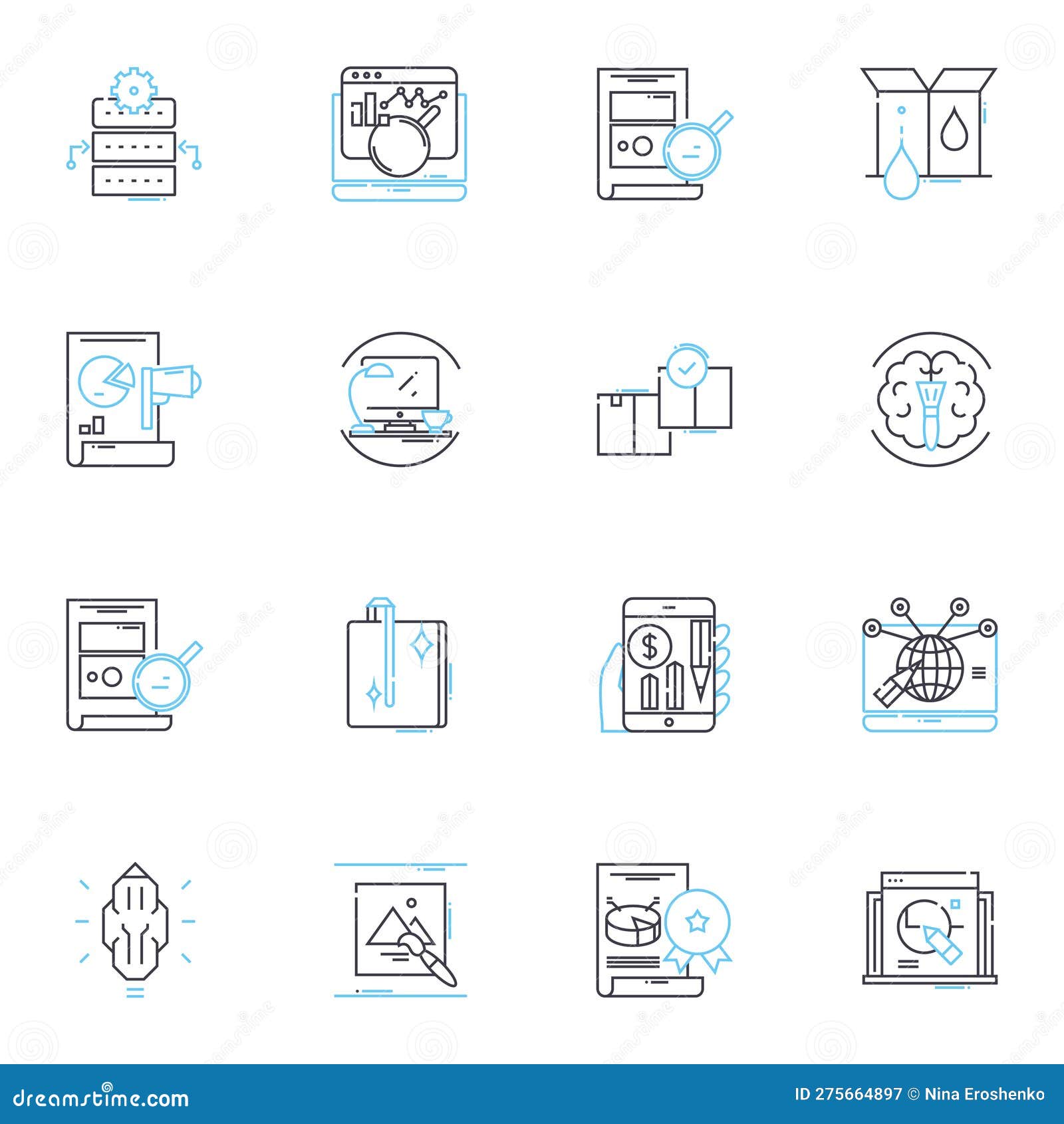 Data Organization Linear Icons Set. Categorization, Sorting ... Data Organization Linear Icons Set. Categorization, Sorting ...