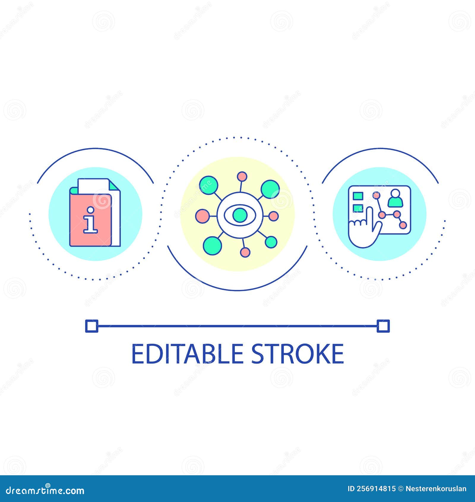 Data Organization Line Icons Collection. Categorization, Classification ... Data Organization Line Icons Collection. Categorization, Classification ...