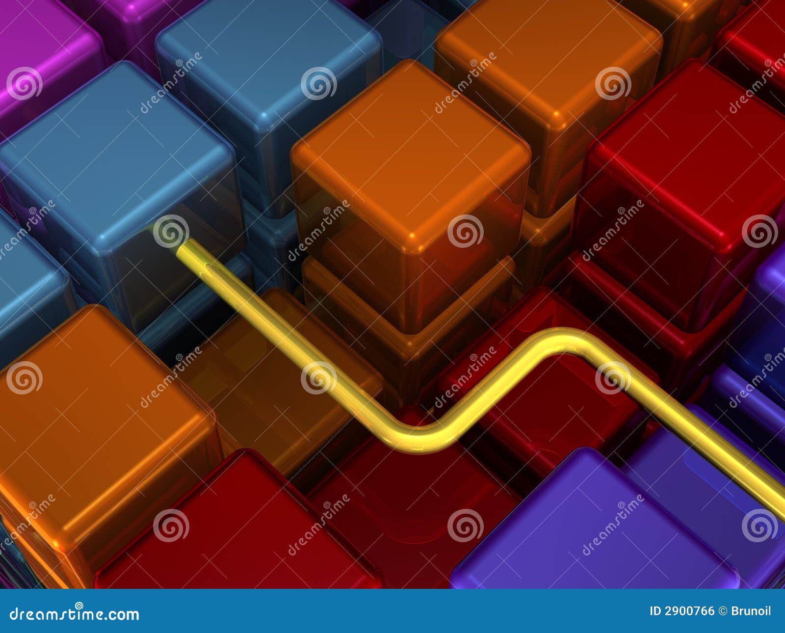 Data Pathway Closeup stock illustration. Illustration of order - 2900766