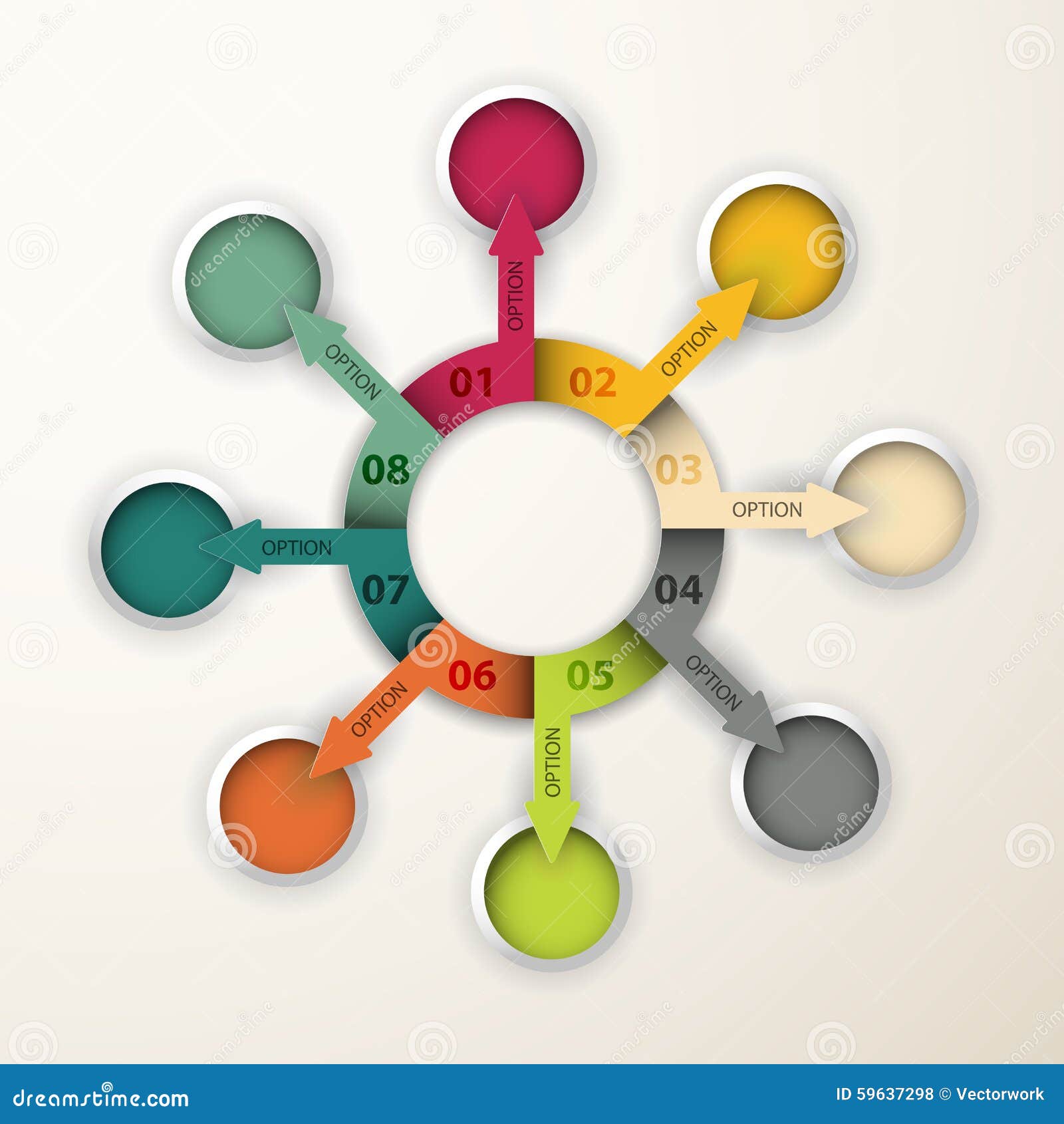 Data Pattern of Cyclical Processes, Stages Stock Vector - Illustration ...