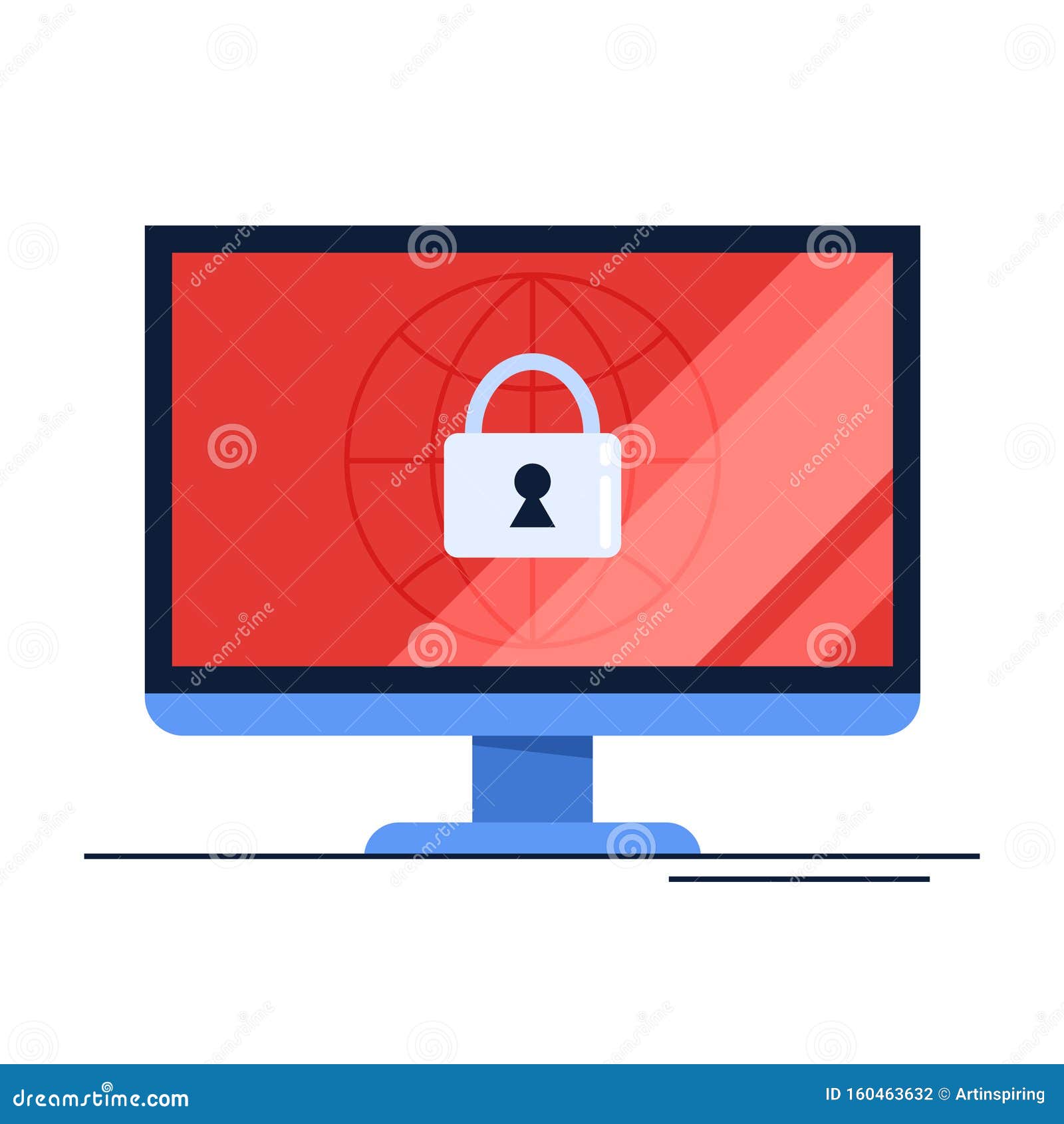 Data Privacy Concept. Idea of Safety and Protection while Using Stock ...