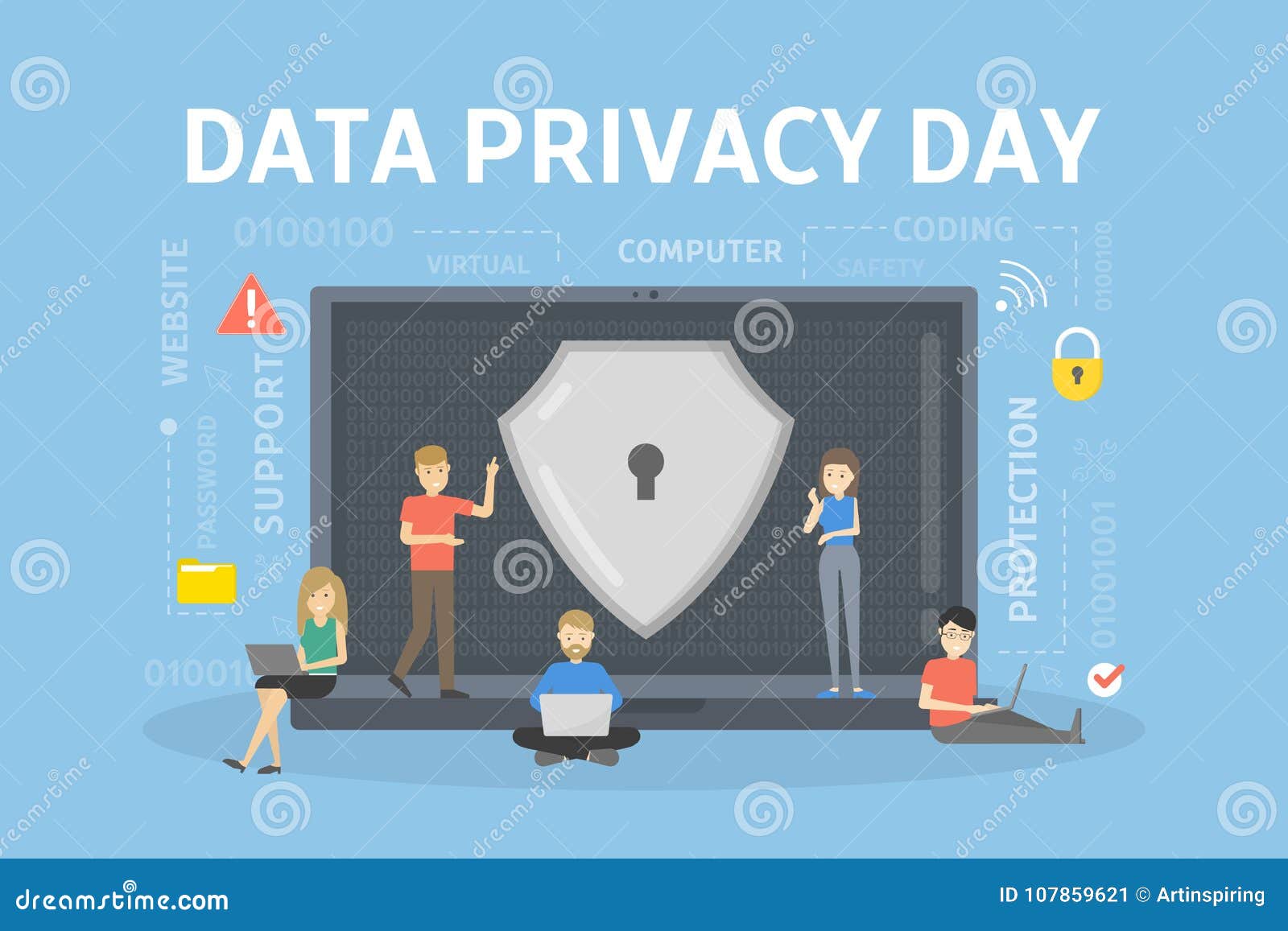 Privacy Day Stock Illustrations – 4,722 Privacy Day Stock Illustrations ...