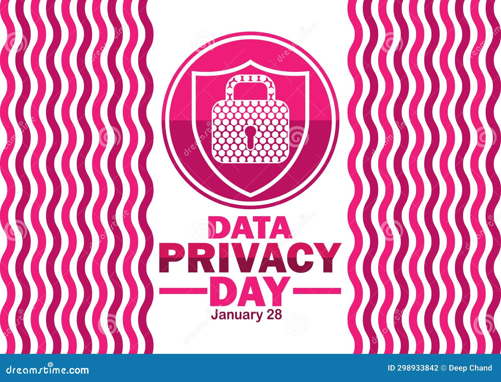 Data Privacy Day Vector Illustration Stock Vector - Illustration of ...