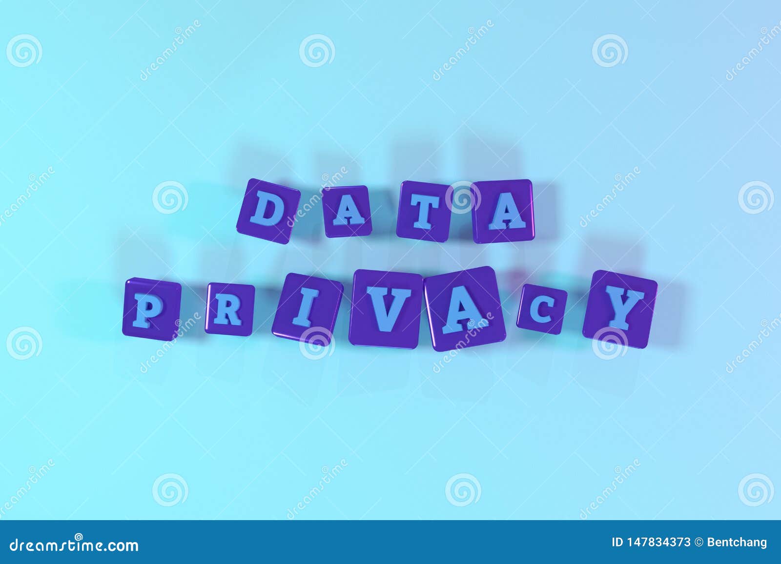 Data Privacy, Ict Keyword. for Web Page, Graphic Design, Texture or ...