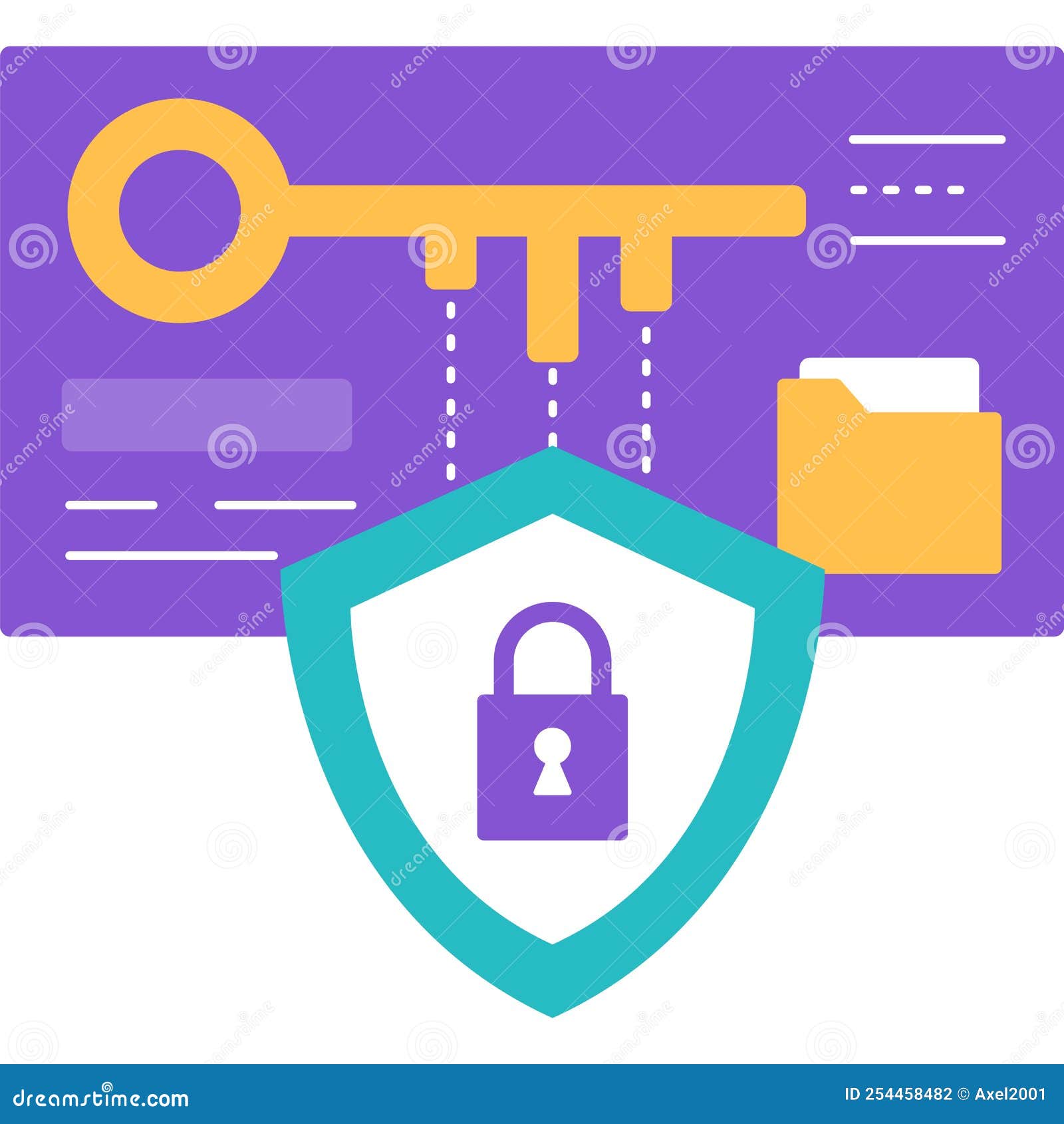 Data Privacy Protection in Internet Vector Icon Stock Vector ...