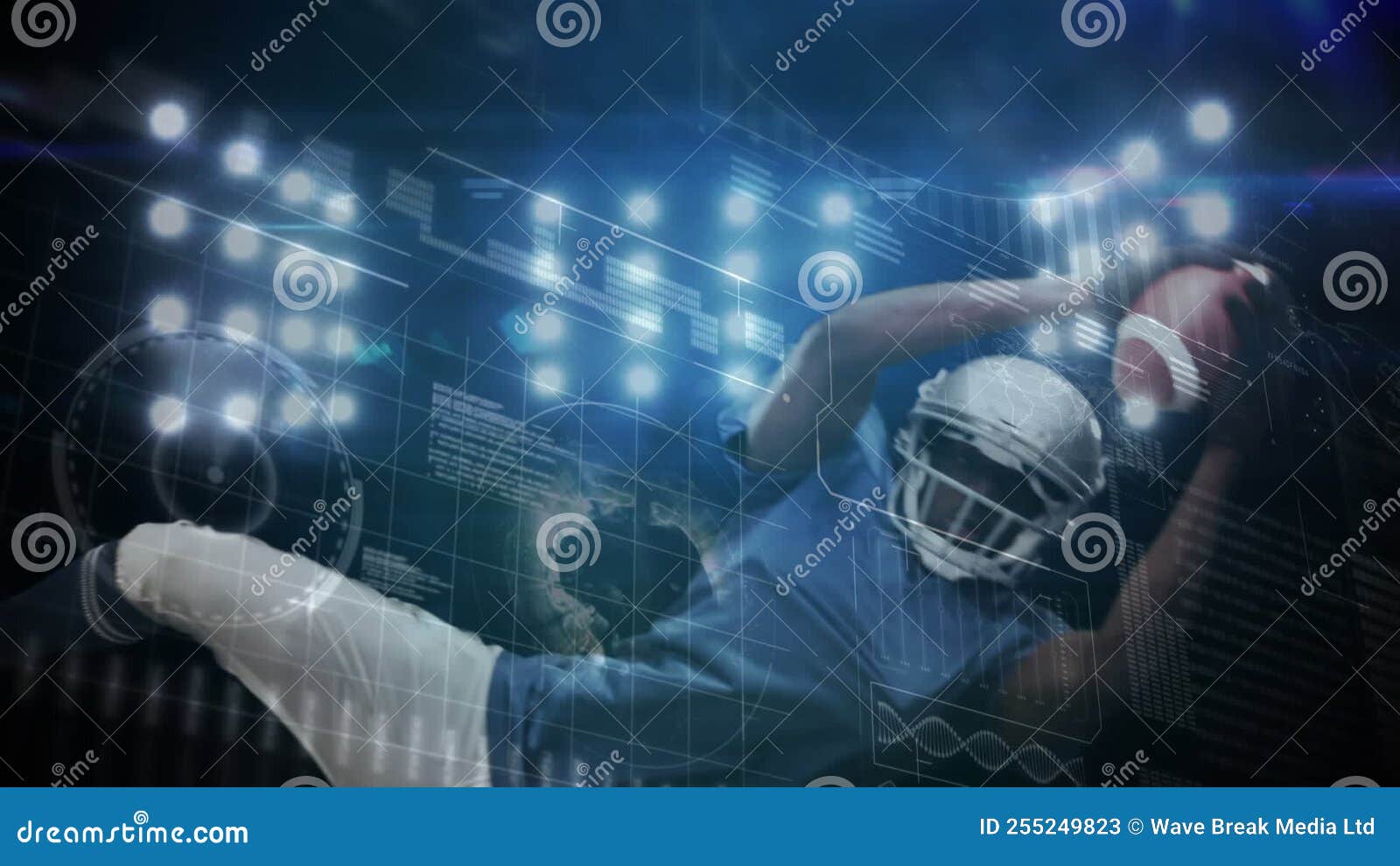 One Person Young Adult Man Male Black Sport Football Team Player ...