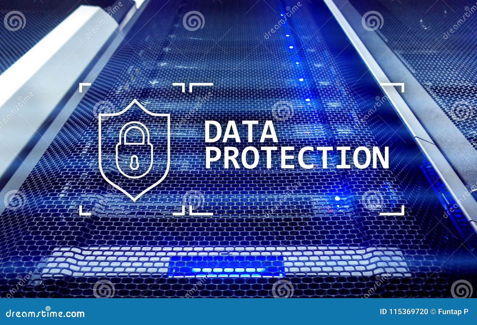 Security, Information Safety Or User Privacy Or Business Secret Concept ...