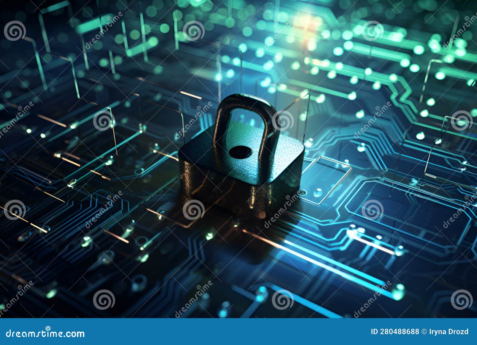 Data Protection Cyber Security Privacy Technology Concept