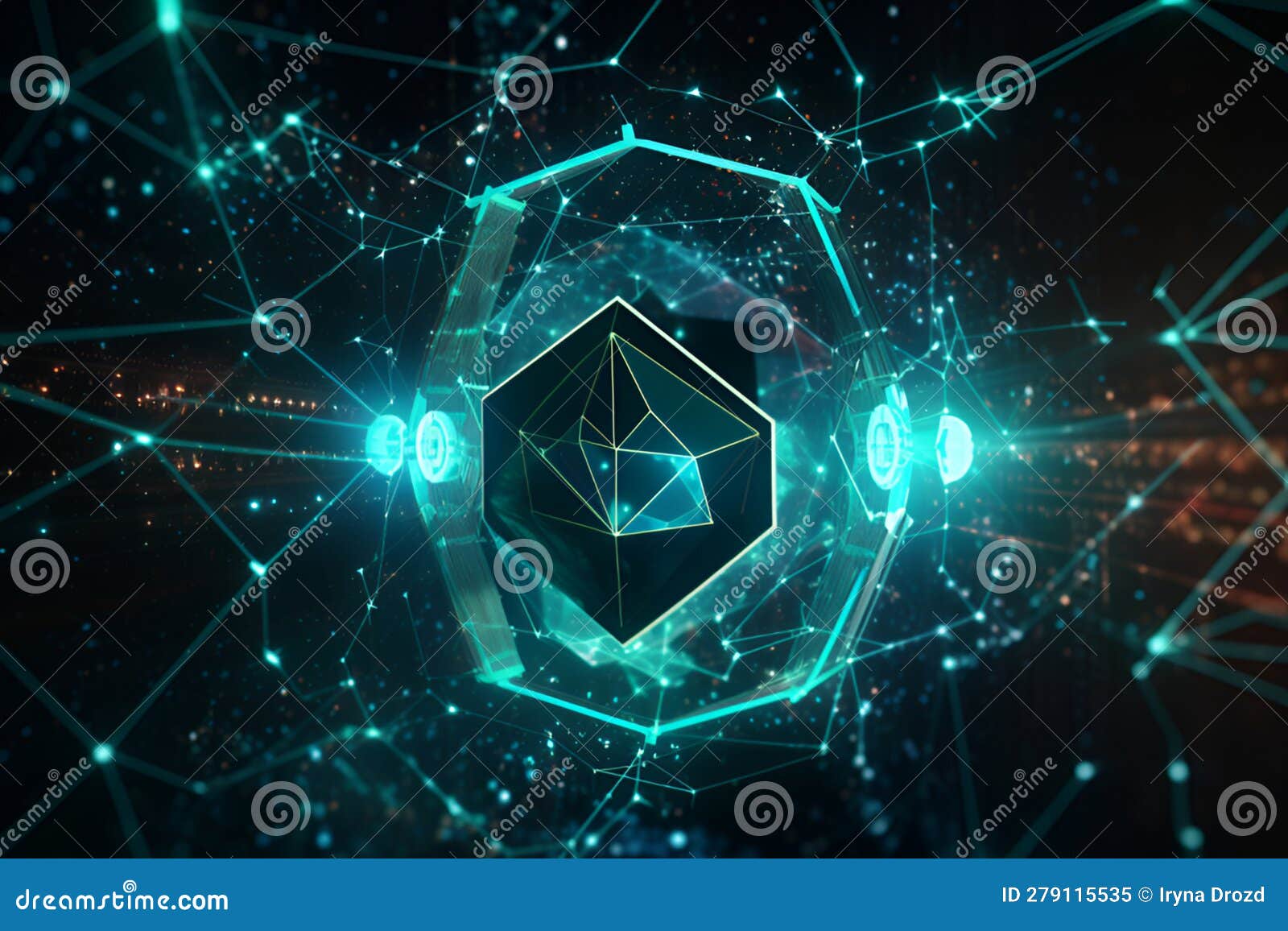 Data Protection Cyber Security Privacy . Technology Concept ...