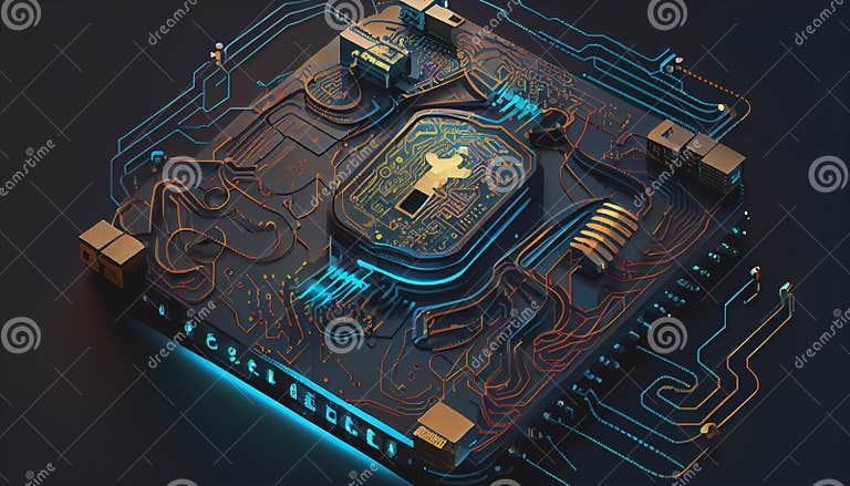 Data Protection and Cyber Security Protect Privacy Stock Image - Image ...