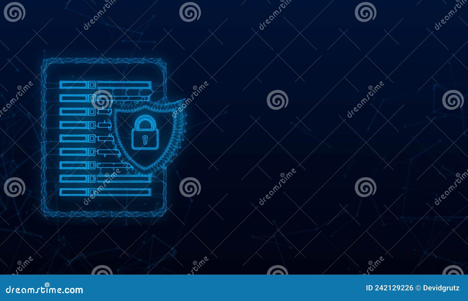 Data Protection Data Center Plexus Icon. Internet Technology ...