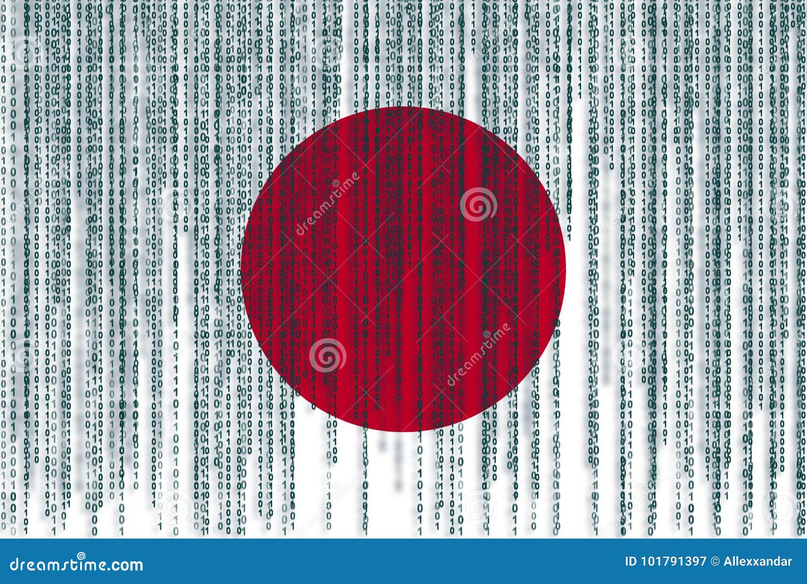 Data Protection Japan Flag. Japan Flag with Binary Code Stock ... Data Protection Japan Flag. Japan Flag with Binary Code Stock ...