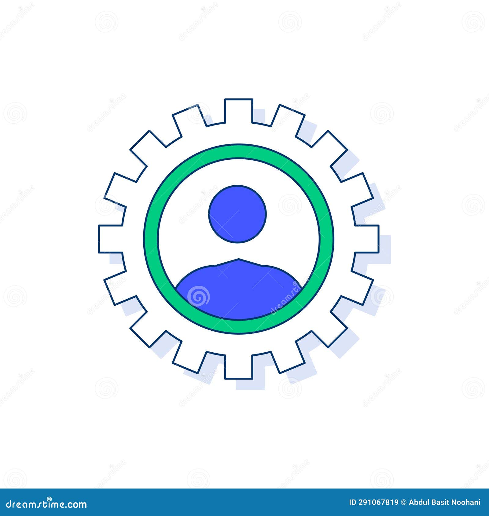 Data Protection Officer GDPR Icon: Compliance Expert Stock Vector ...
