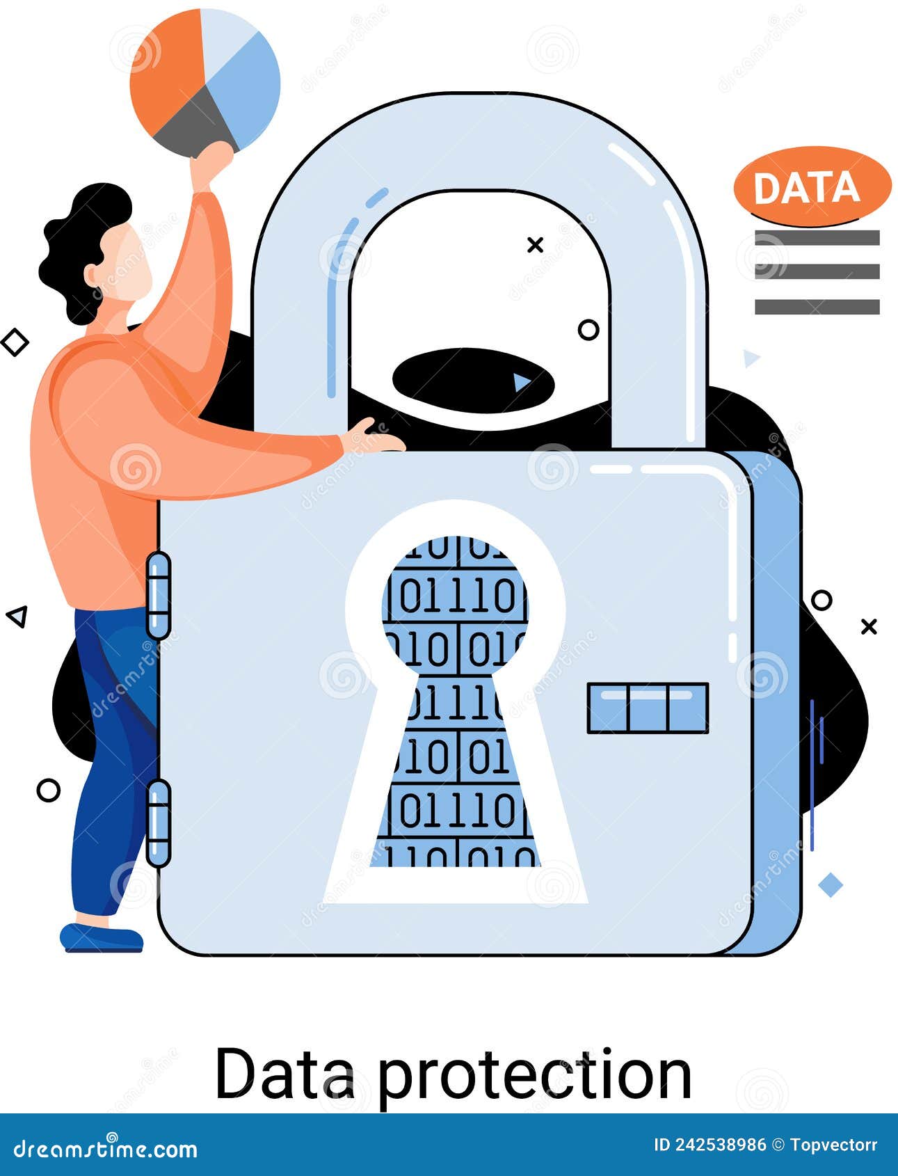 Data Protection Privacy Internet Security Secure Data Management Protect Data From Hacker