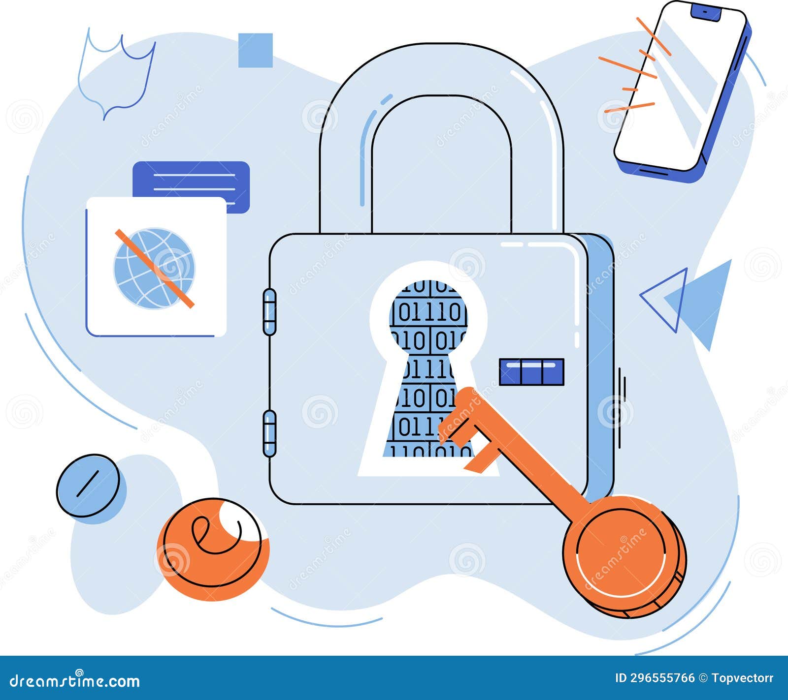 Data Protection, Secure Safety Technology, Encryption, Protection ...