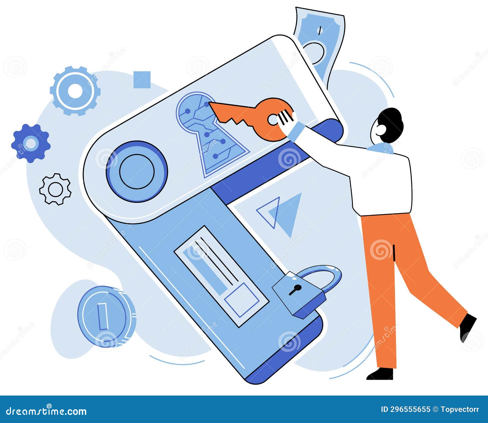 Data Protection, Secure Safety Technology, Encryption, Protection ...