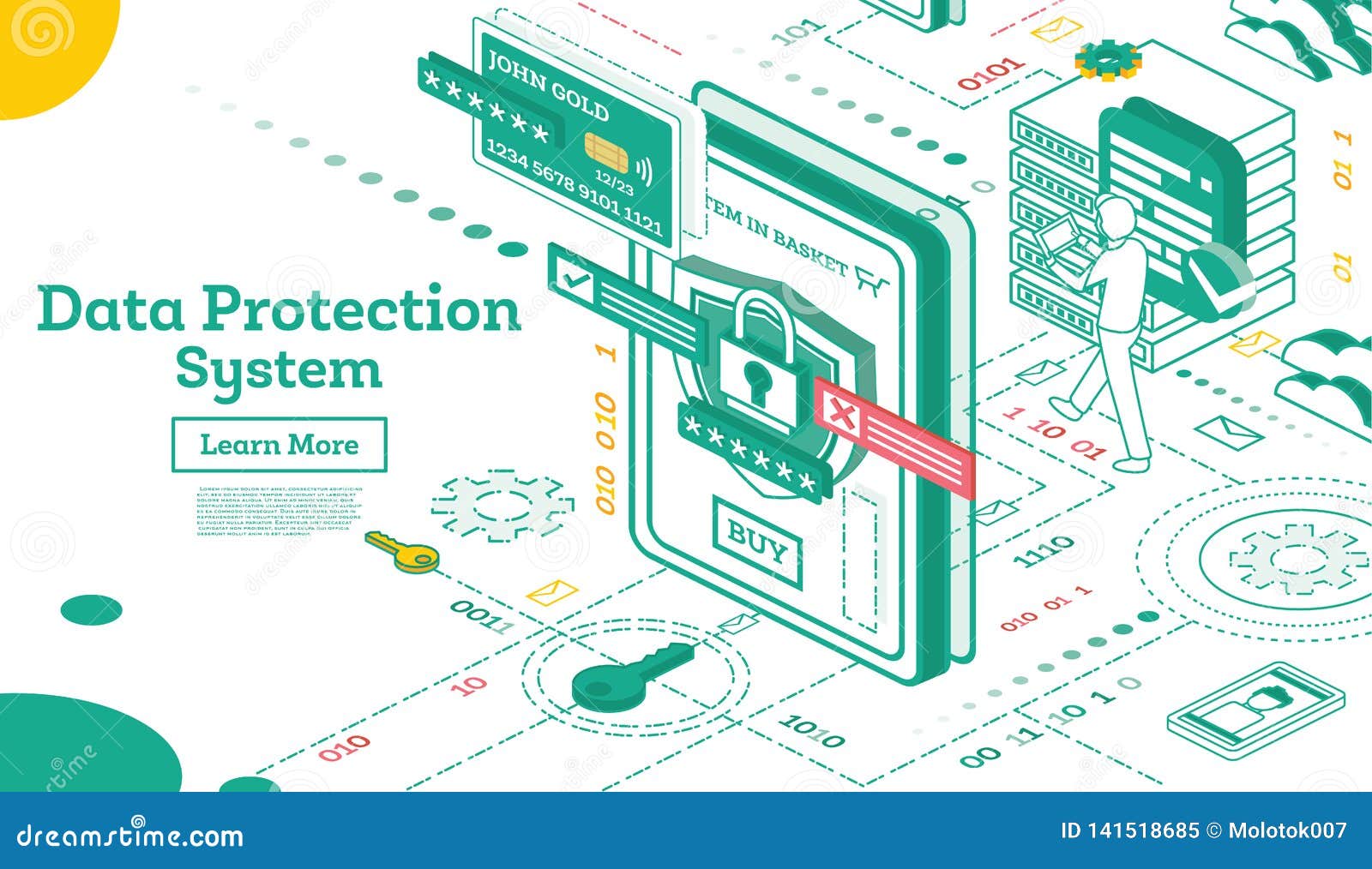 Data Protection System Isometric. Cyber Security and Privacy. Traffic ... Data Protection System Isometric. Cyber Security and Privacy. Traffic ...
