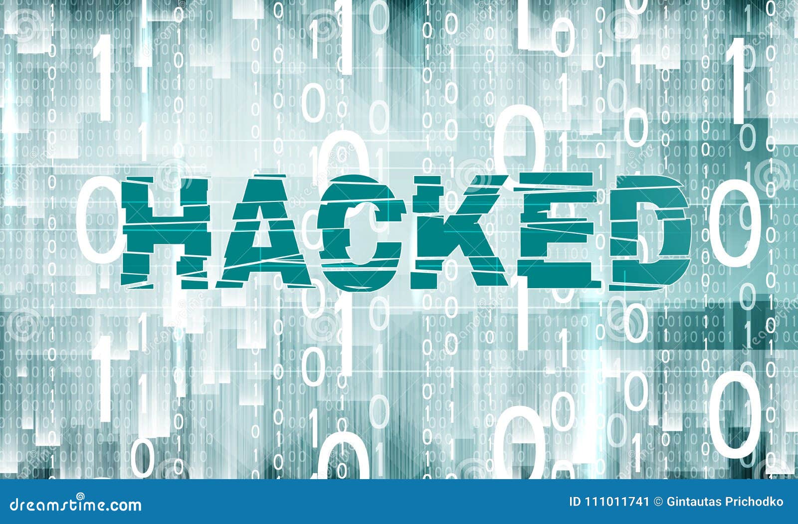 Abstract Background Hacked Theme Stock Vector - Illustration of green ...