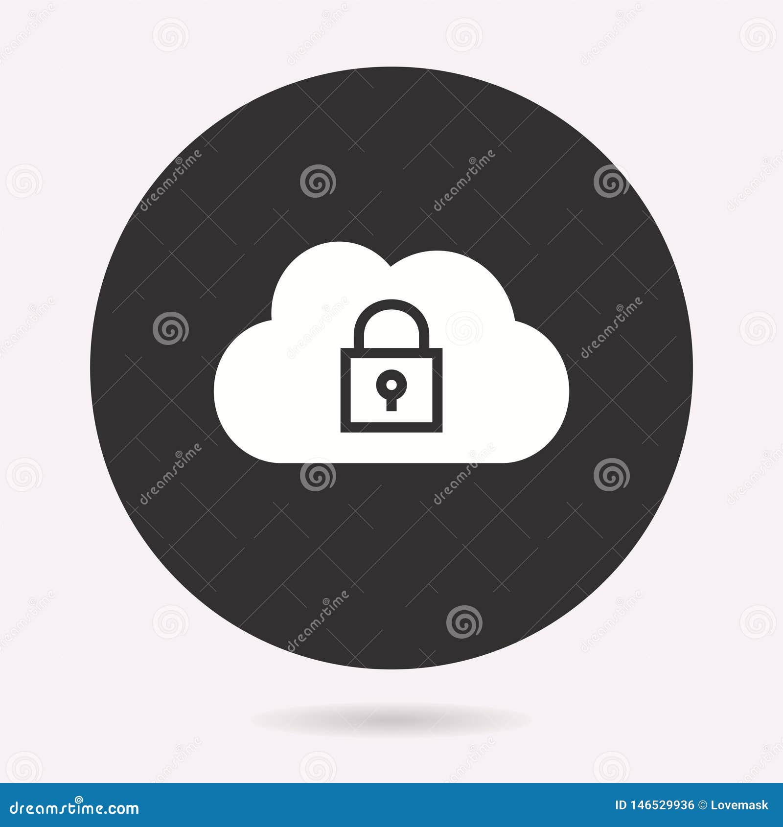 Data Protection - Vector Icon. Illustration Isolated. Simple Pictogram ...