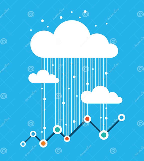 Data rain, data traffic stock vector. Illustration of filling - 66879741