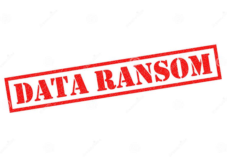 DATA RANSOM stock illustration. Illustration of ransom - 86666268