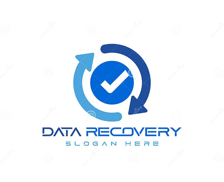 Data Recovery, Data Recovery Logo, Data, Logo Stock Illustration ...