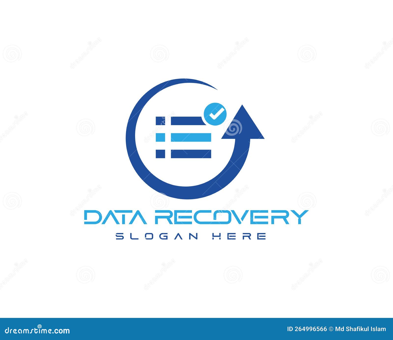 Data Recovery, Data Recovery Logo, Data, Logo Stock Illustration ...