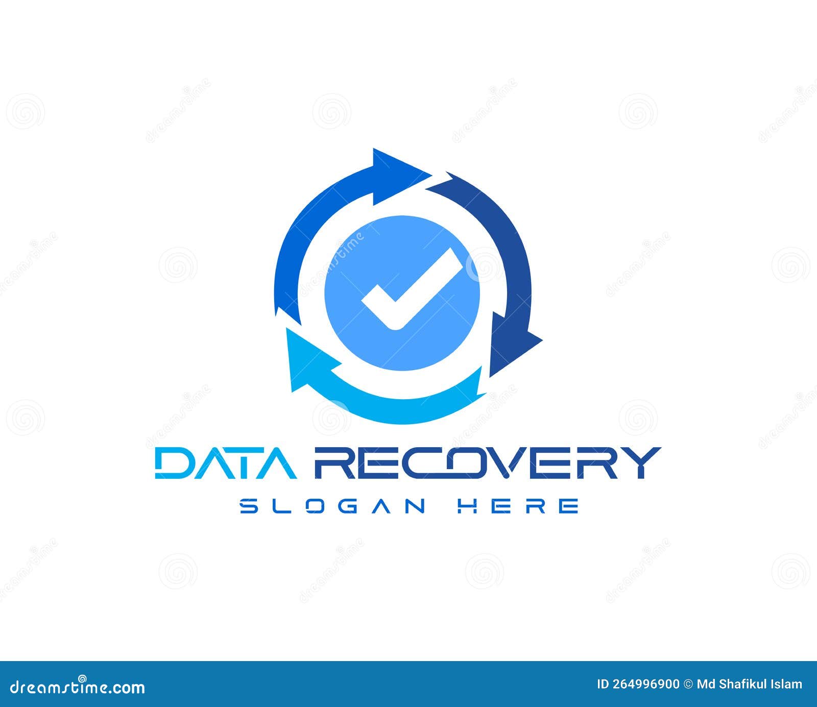 Data Recovery, Data Recovery Logo, Data, Logo Stock Illustration ...