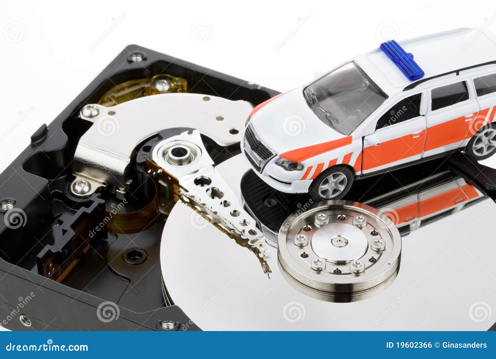Data Recovery Hard Disk of the Computer Stock Photo - Image of ...
