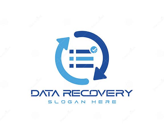 Data Recovery, Data Recovery Logo, Data, Logo Stock Illustration ...