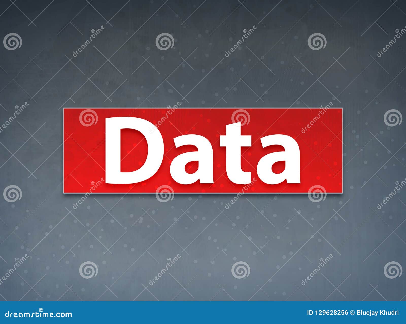 Data Red Banner Abstract Background Stock Illustration - Illustration ...