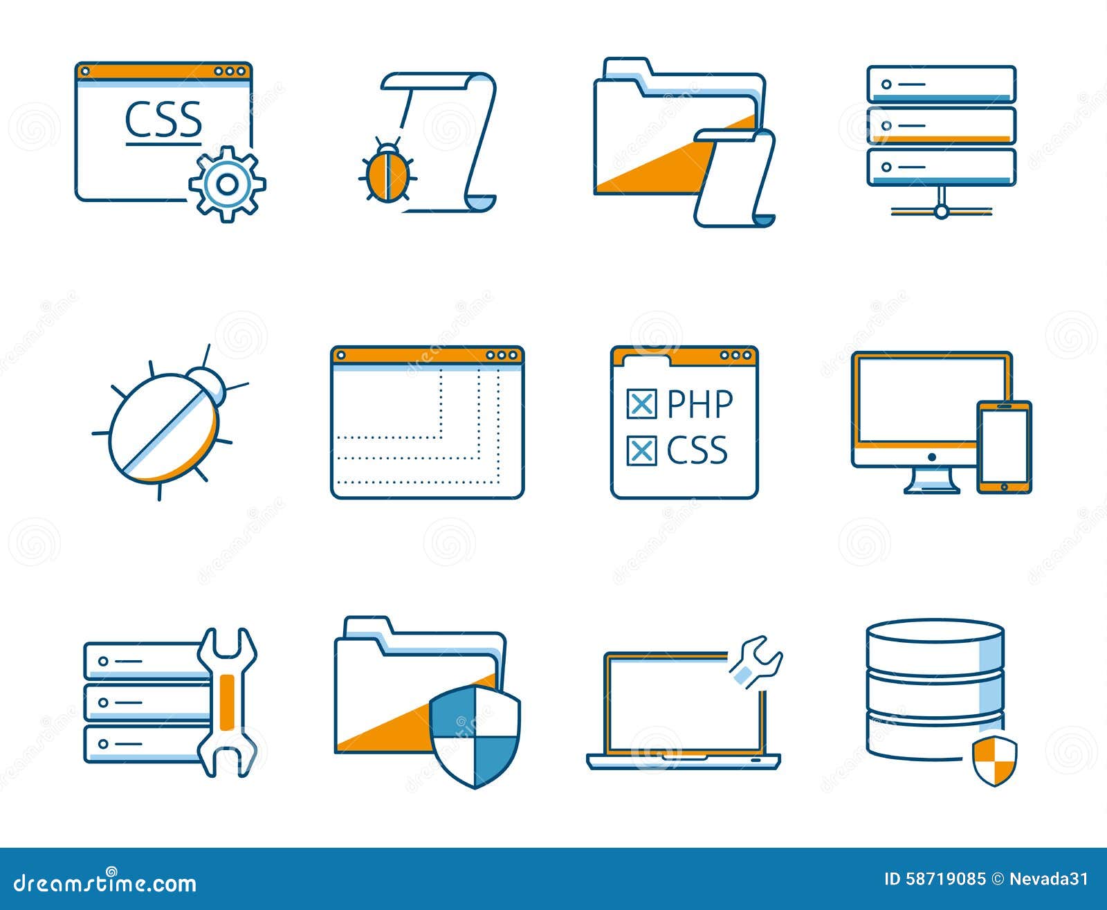 Data risk and safety stock illustration. Illustration of manage - 58719085