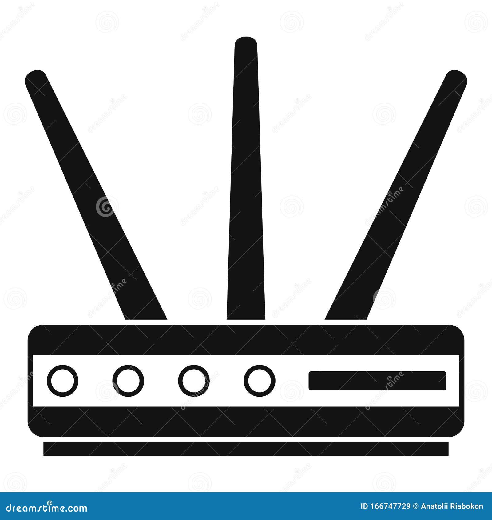 Data Router Icon, Simple Style Stock Vector - Illustration of group ...